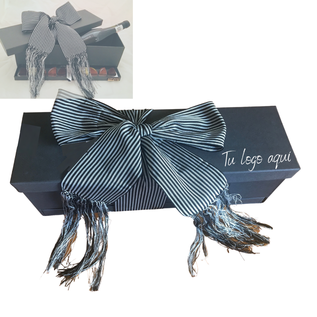 Caja corporativo cajón listón corbatín charro – NUMA Xocolat